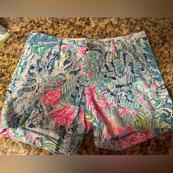 Lilly Pulitzer | Shorts | Lilly Pulitzer Multicolor Patterned Shorts ...